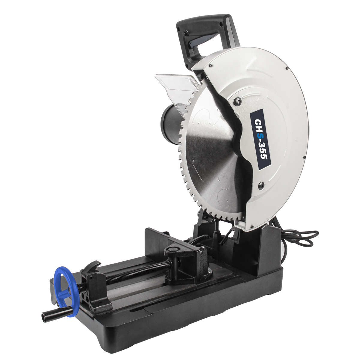 Metal Cutting Drop Saw CHS-355, 240V 2200W TCT Cold Cut Saw, Swivel Vi ...