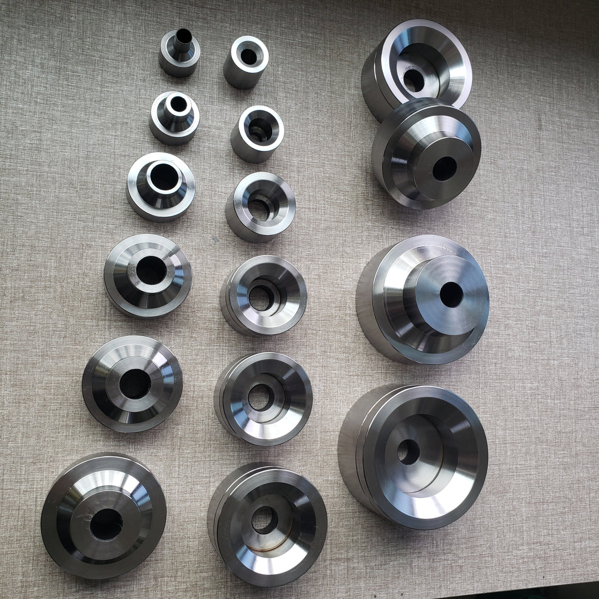 KANG INDUSTRIAL DIMPLE DIE SET, Sheet Metal Hole Punch and Flare Dimpl ...