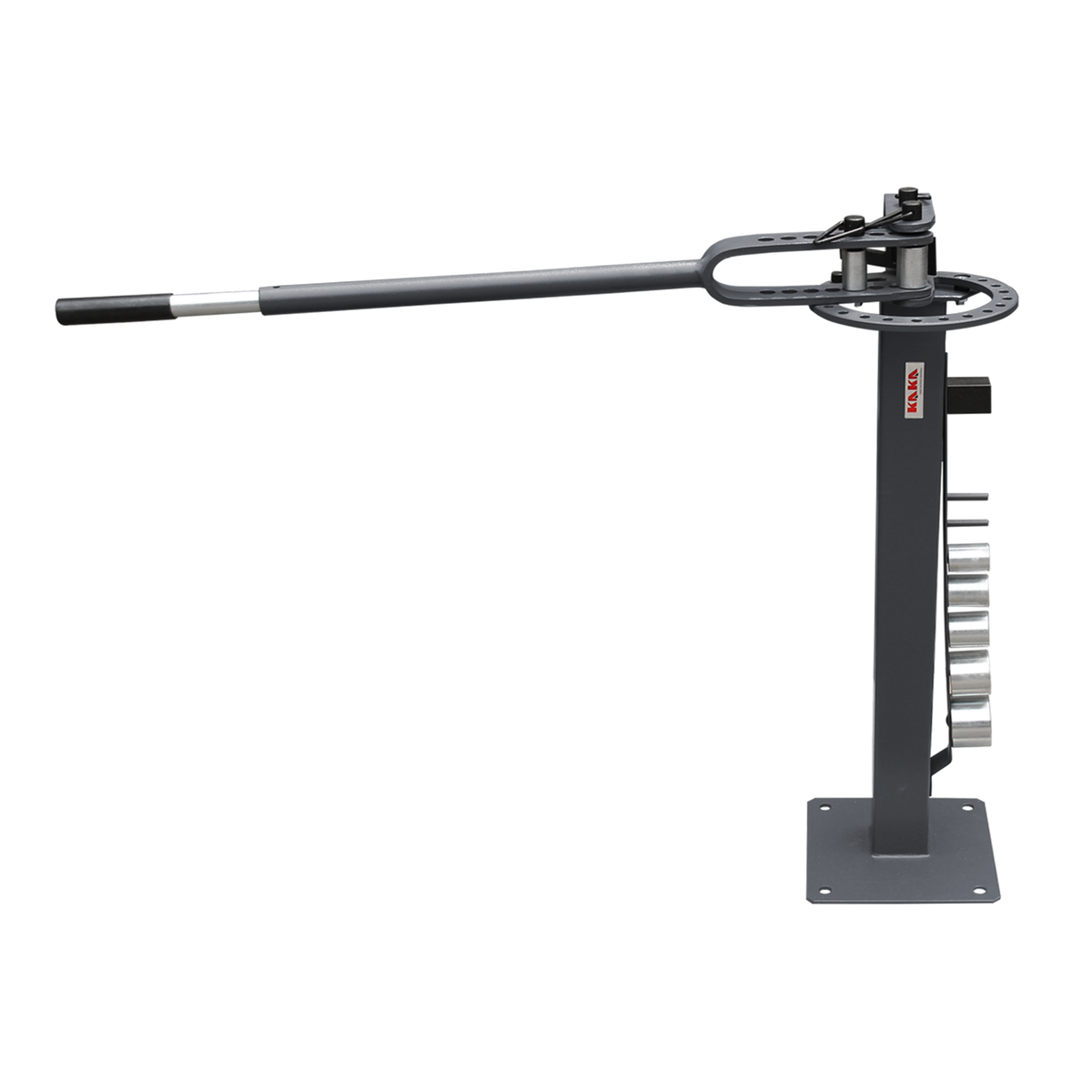 Floor Type Compact Metal Bar Bender YP-38, Flat Bar Bender 200 Degrees ...